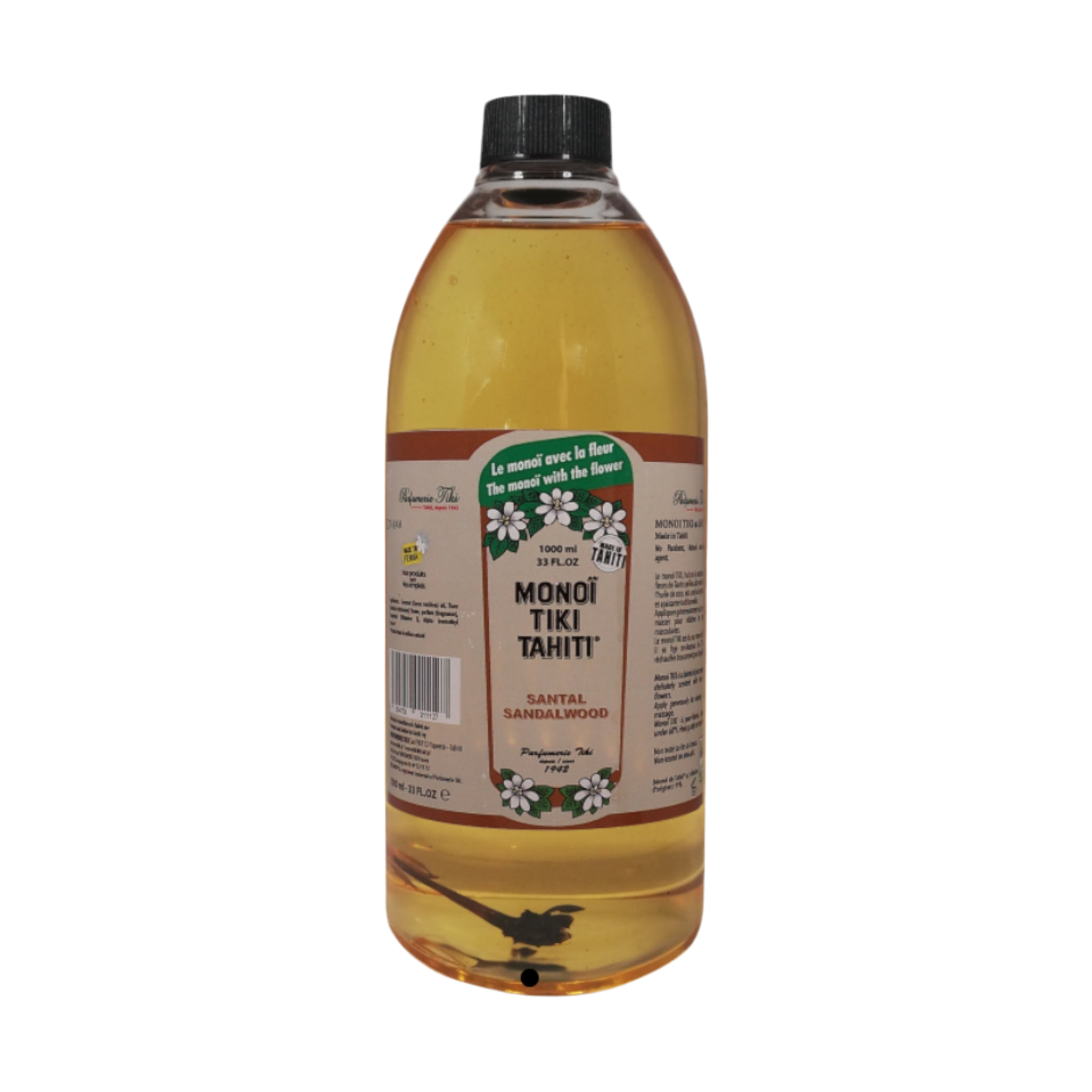 1 Litre Sandalwood Monoi Oil – Monoi Heaven