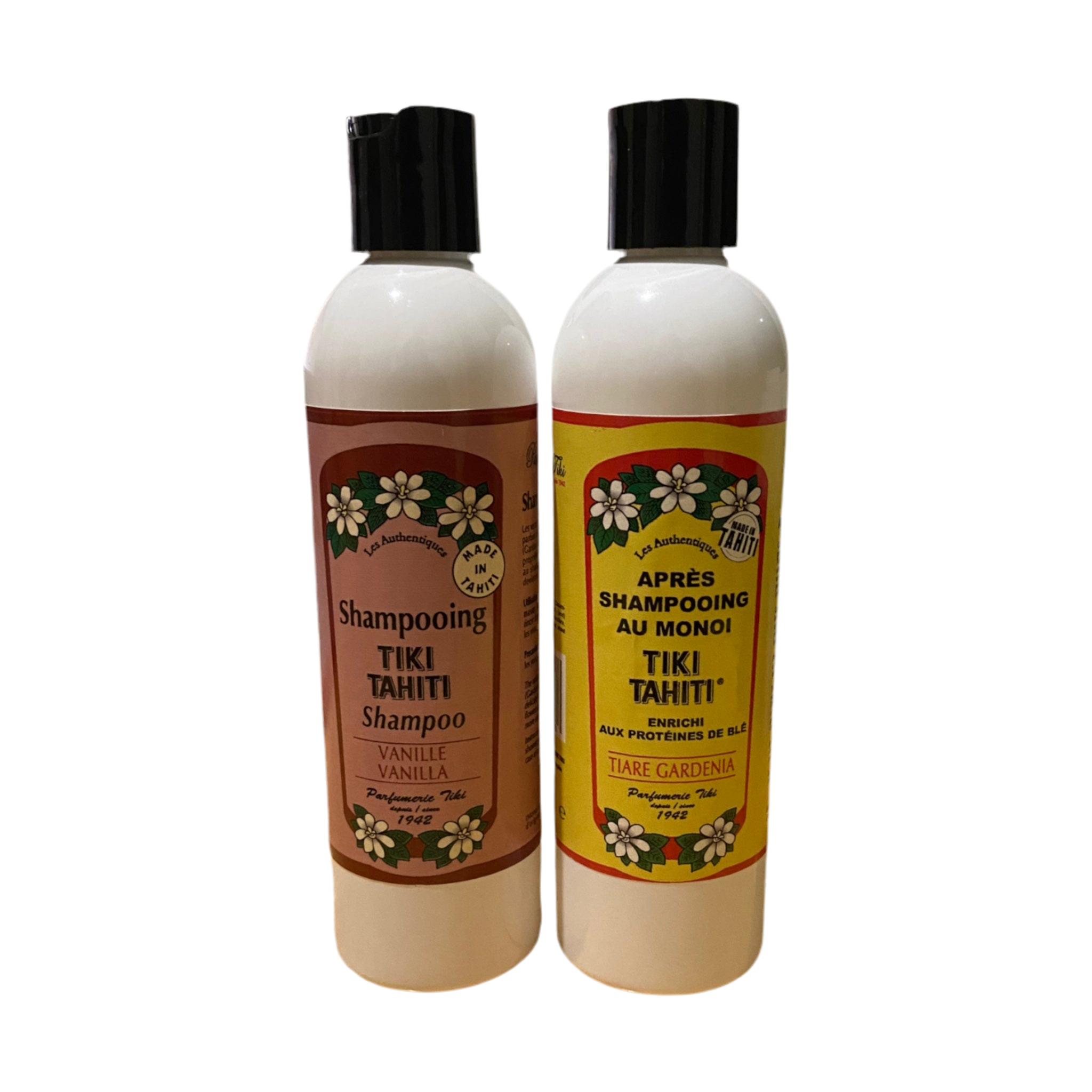 Vanilla Shampoo and Tiare Conditioner Combo – Monoi Heaven