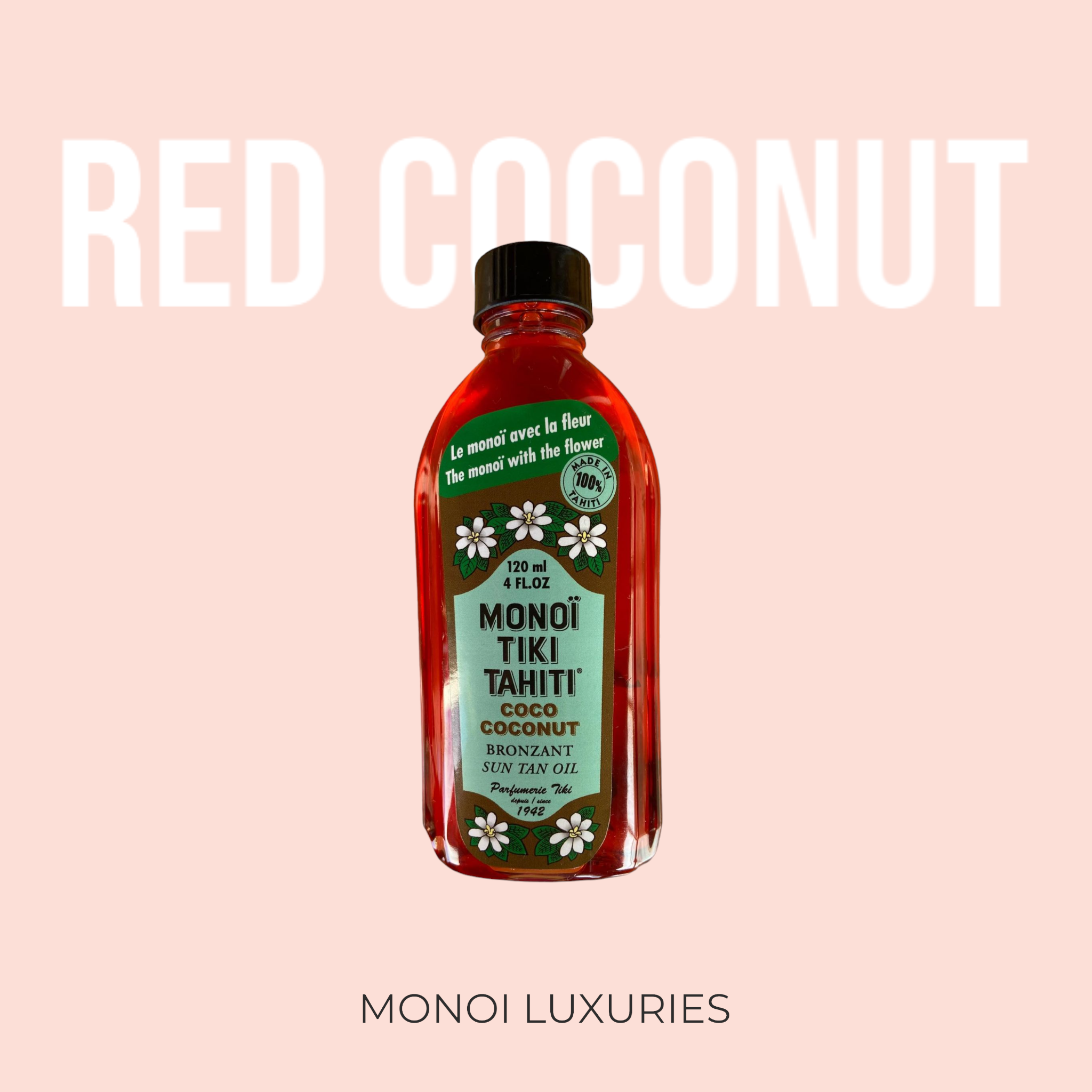 Coconut Bronzant Monoi Oil – Monoi Heaven
